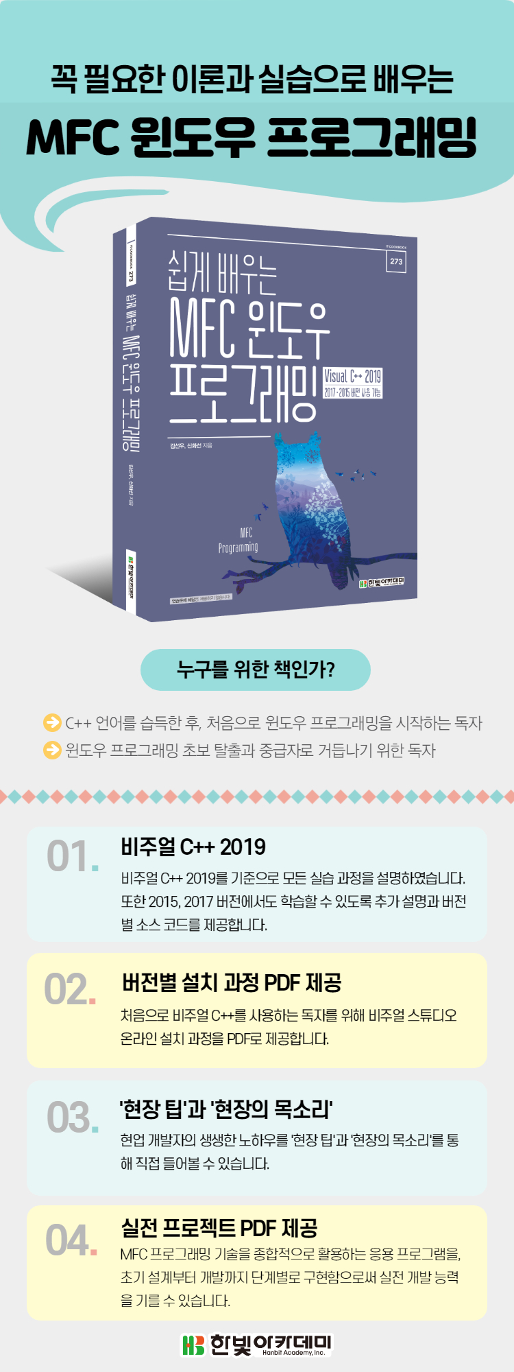 쉽게 배우는 Mfc 윈도우 프로그래밍 Visual C 20192015 2017 버전 사용 가능 진로교육교재 전자책 리디